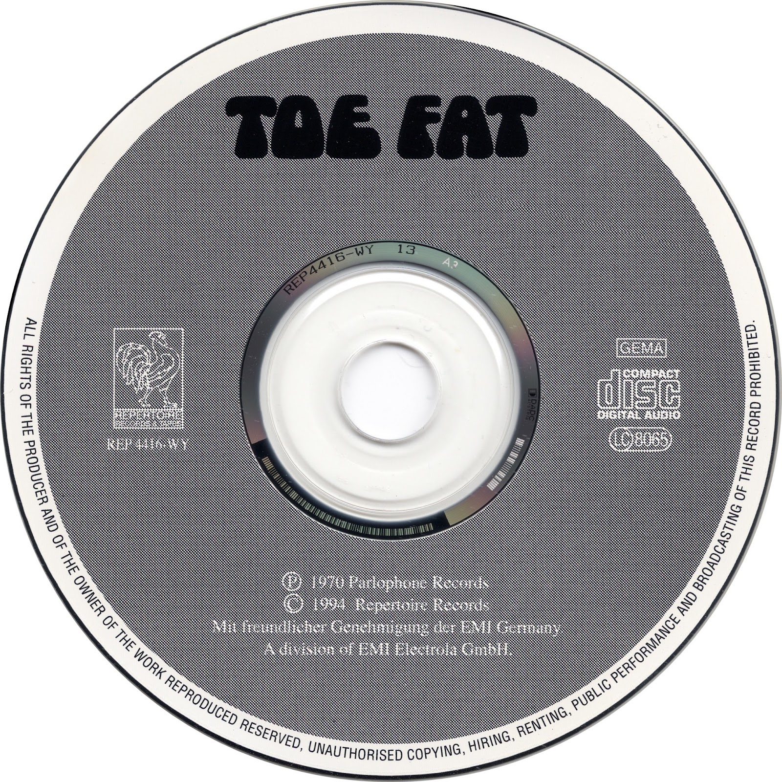 1970 Toe Fat - Toe Fat - Rockronología