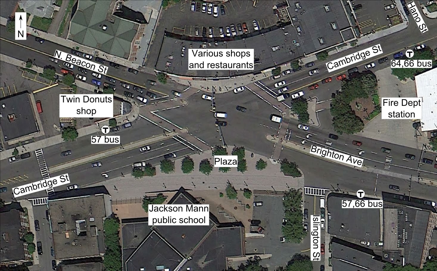 The Walking Bostonian: Walk audit of Union Square, Allston and ...