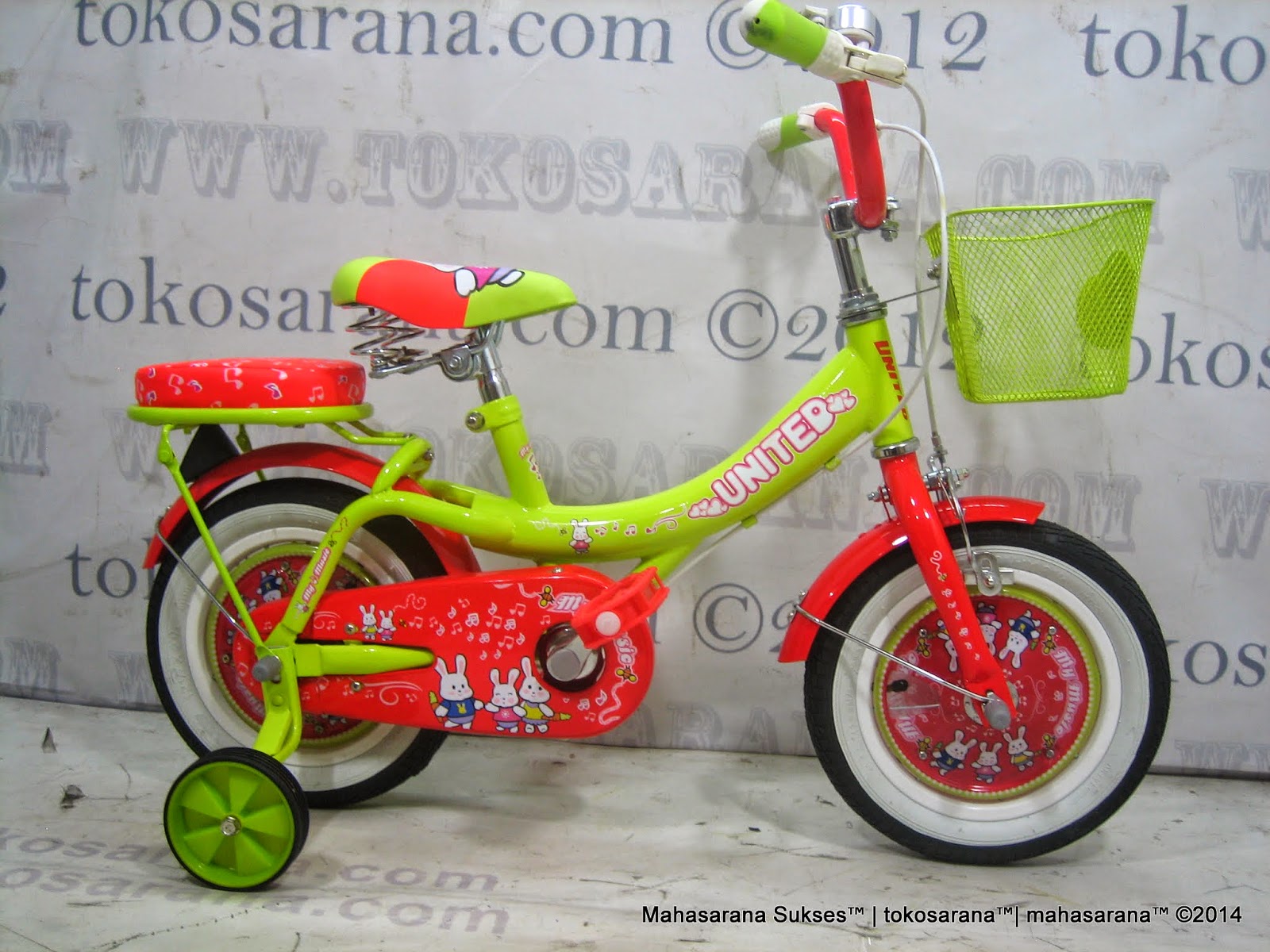 Sepeda Anak United My Music 16 Inci Pink ~ News Untuk Anak Anda