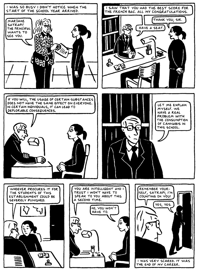Read Persepolis 2, Section 8: The Croissant, Page 71