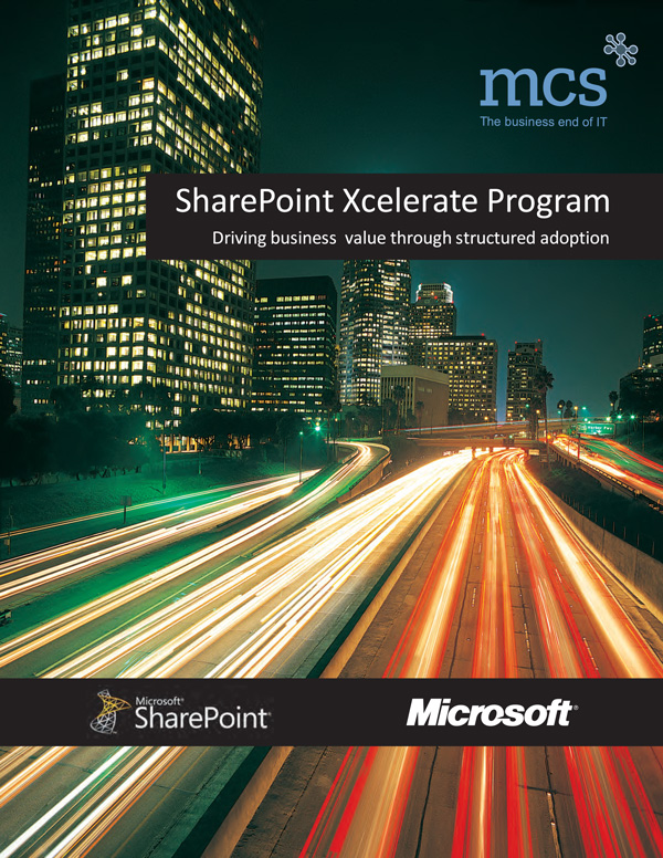 MCS SharePoint Practice: MCS Launches Xcelerate Program for Partners
