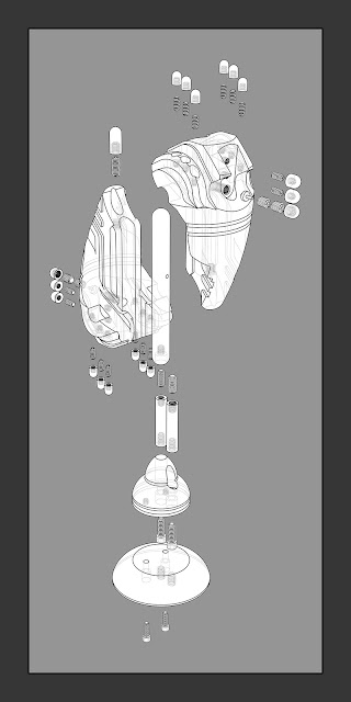 My Sculpture Blog: BB TG QR Triptych