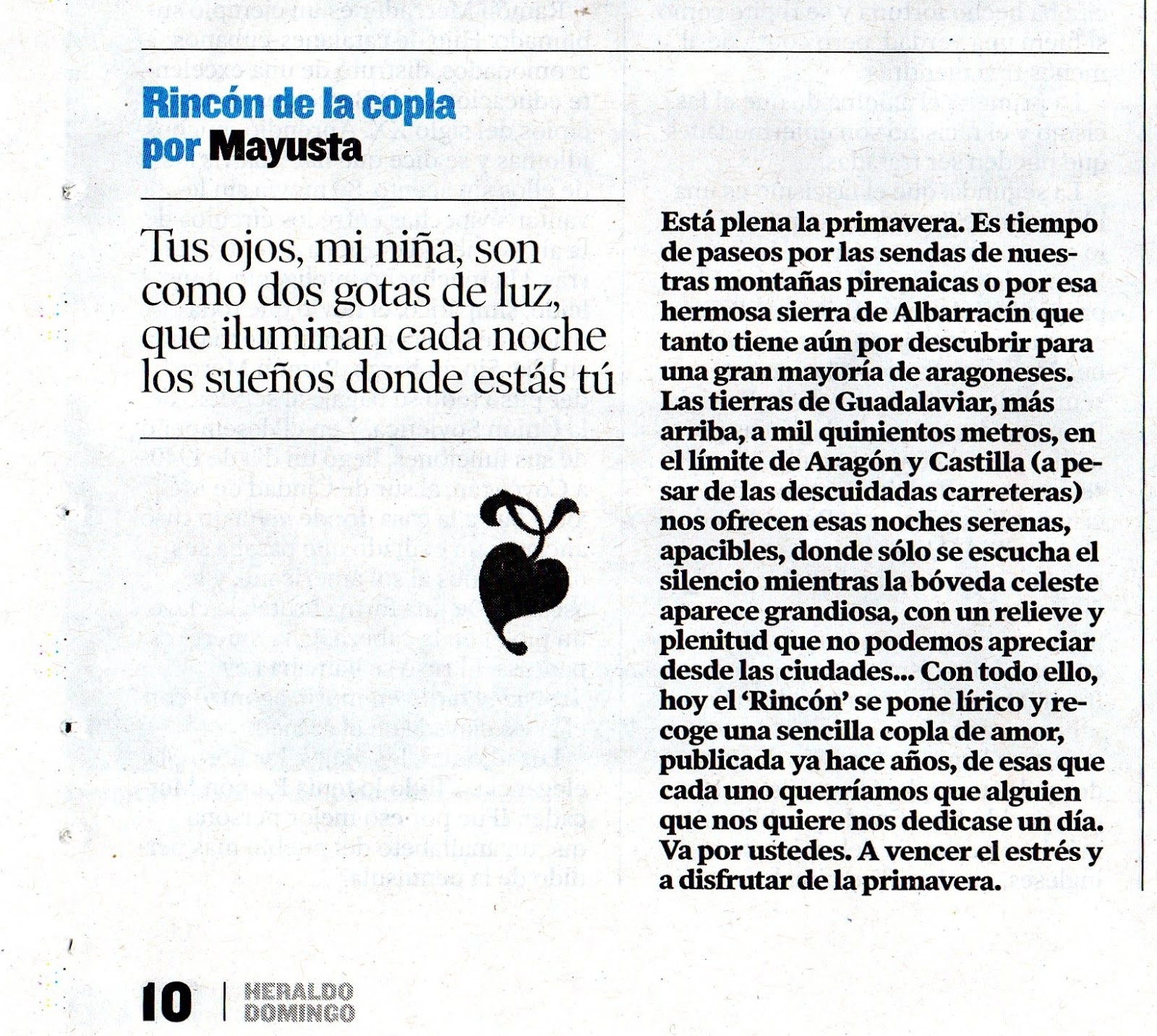 RINCON DE LA COPLA: Coplas de primavera 2