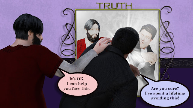 churchtoons, cartoon bible messages from church: The gospel can help ...