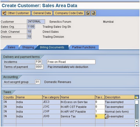 SAP All In One - Fast Start: How to Create Customer