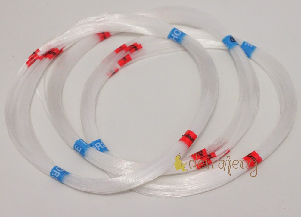 DISKON - JUAL MURAH - Senar Gelang & Kalung Biasa (Tidak Elastis) 300 ...