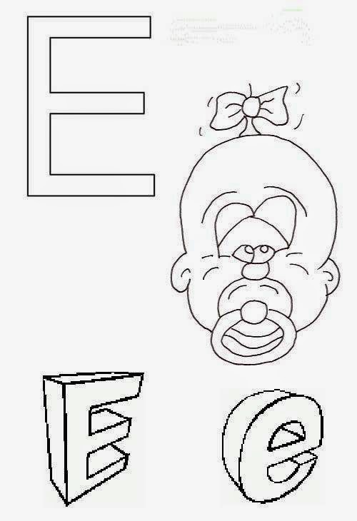 Coloriages Magiques Alphabet Letter E | Coloriage Magique CP