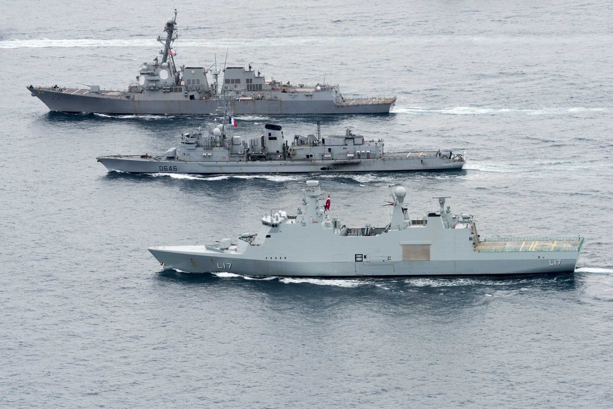 Asian Defence News: NATO Exercise Dynamic Mongoose conduct ship manoeuvres
