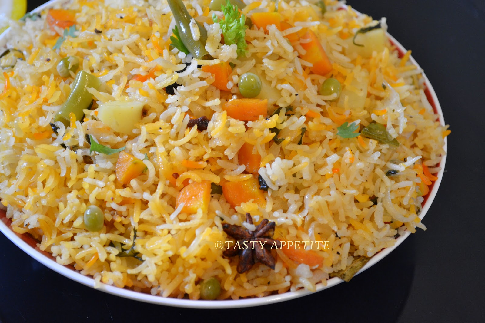 Vegetable Pulav / Veg Pulao / Step by Step: