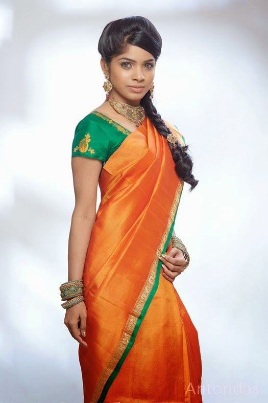 Actress Divya Photo session in saree