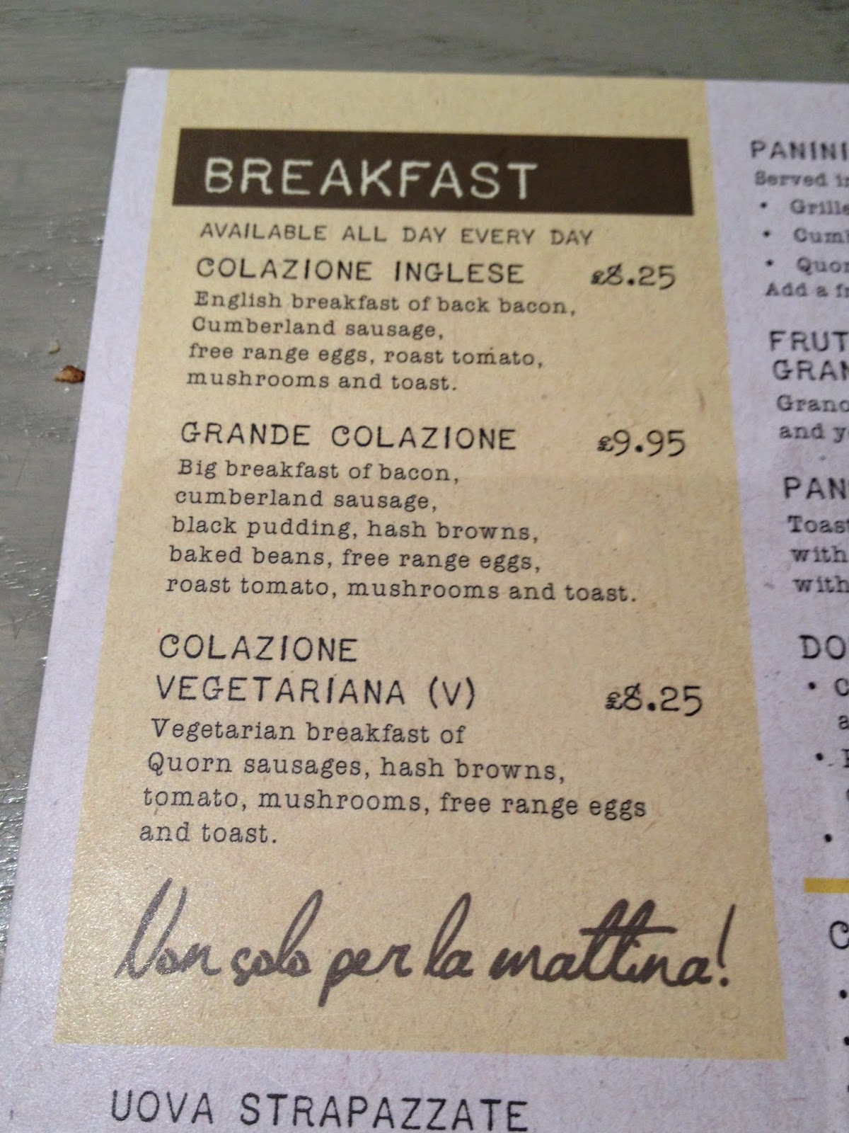 The Fry up Inspector: Strada - Terminal 3, Heathrow Airport