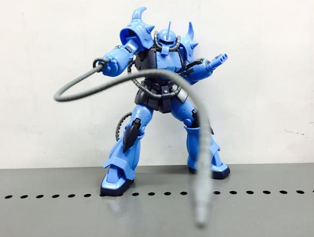 GUNDAM GUY: HG 1/144 Prototype Gouf [Tactical Demonstrator] - Review by ...