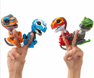 There are 4 different T-Rexes to tame and collect!