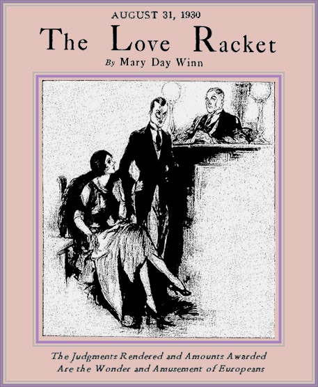 Unknown Gender History: The Love Racket (AKA: Heart Balm Racket) - 1930