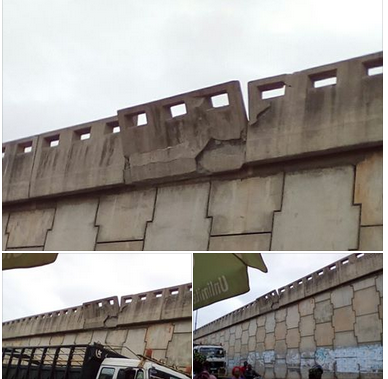 SOS!!! The Sango Ota flyover bridge requires QUICK ATTENTION (photos)