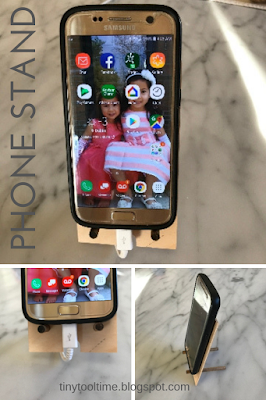 Tiny Tool Time: How to Make a Minimalist Phone Stand