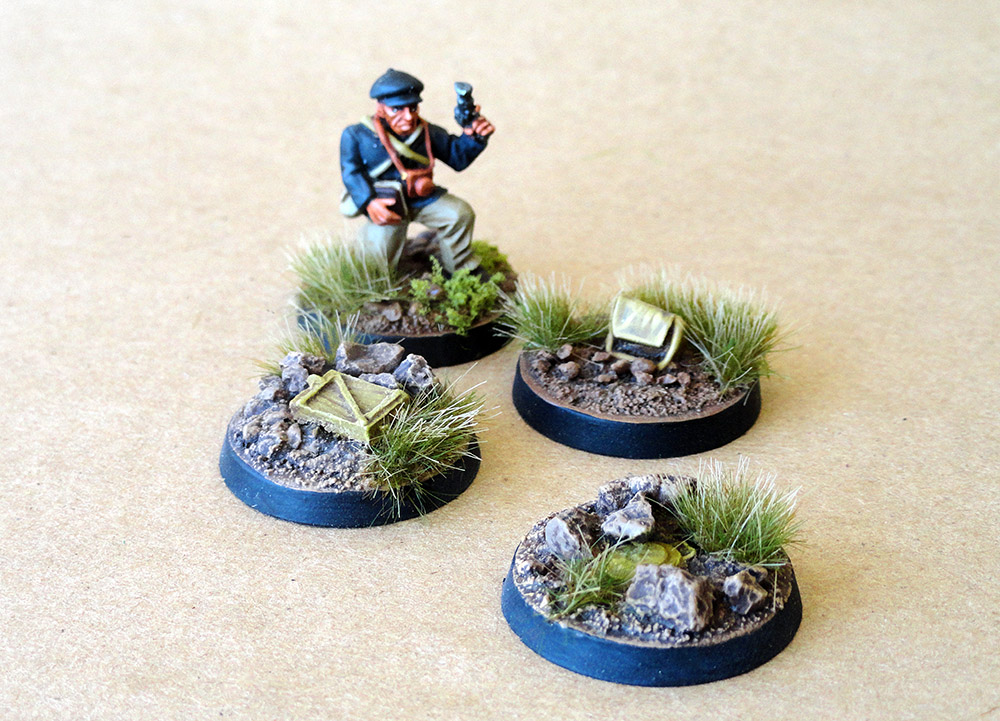 Small Wars in Southern Africa: 28mm Partisans: The gathering storm...