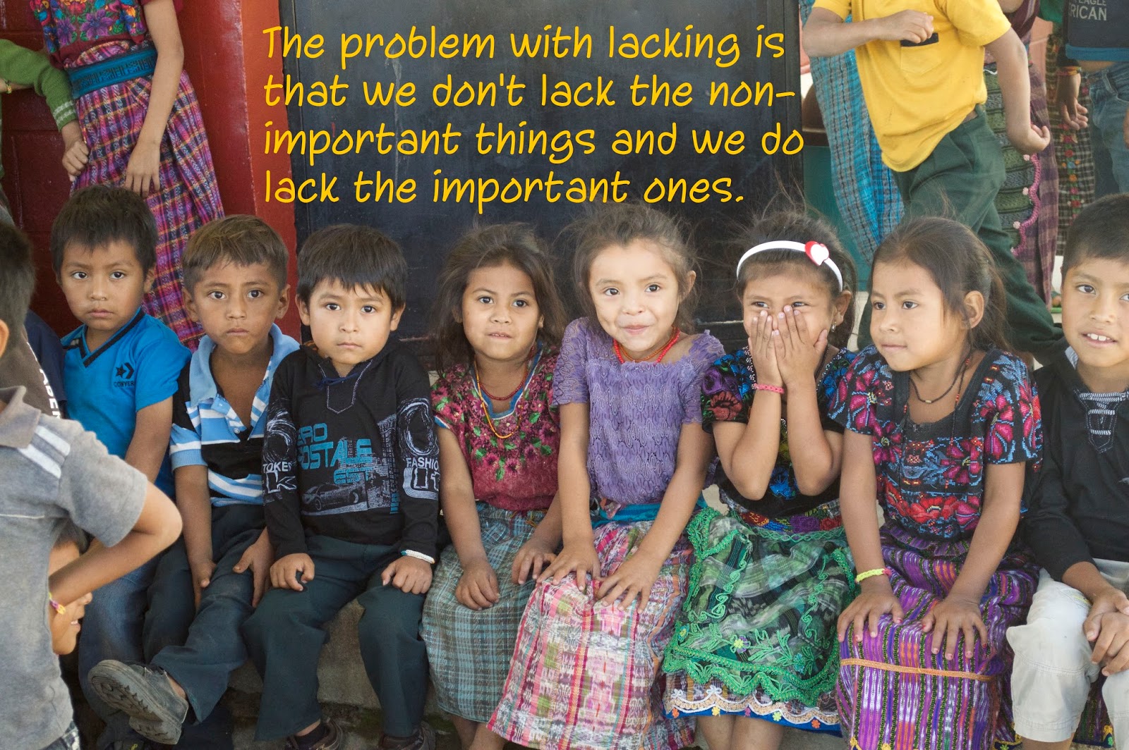 The Problem With Lacking