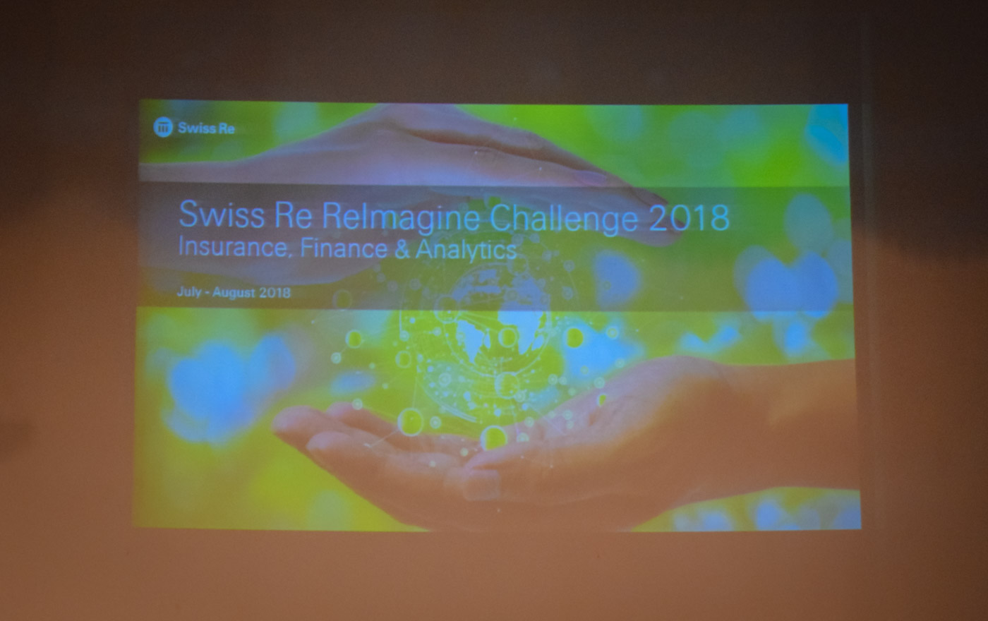 The "Swiss Re Re-imagine" challenge was launched for the first time in ...