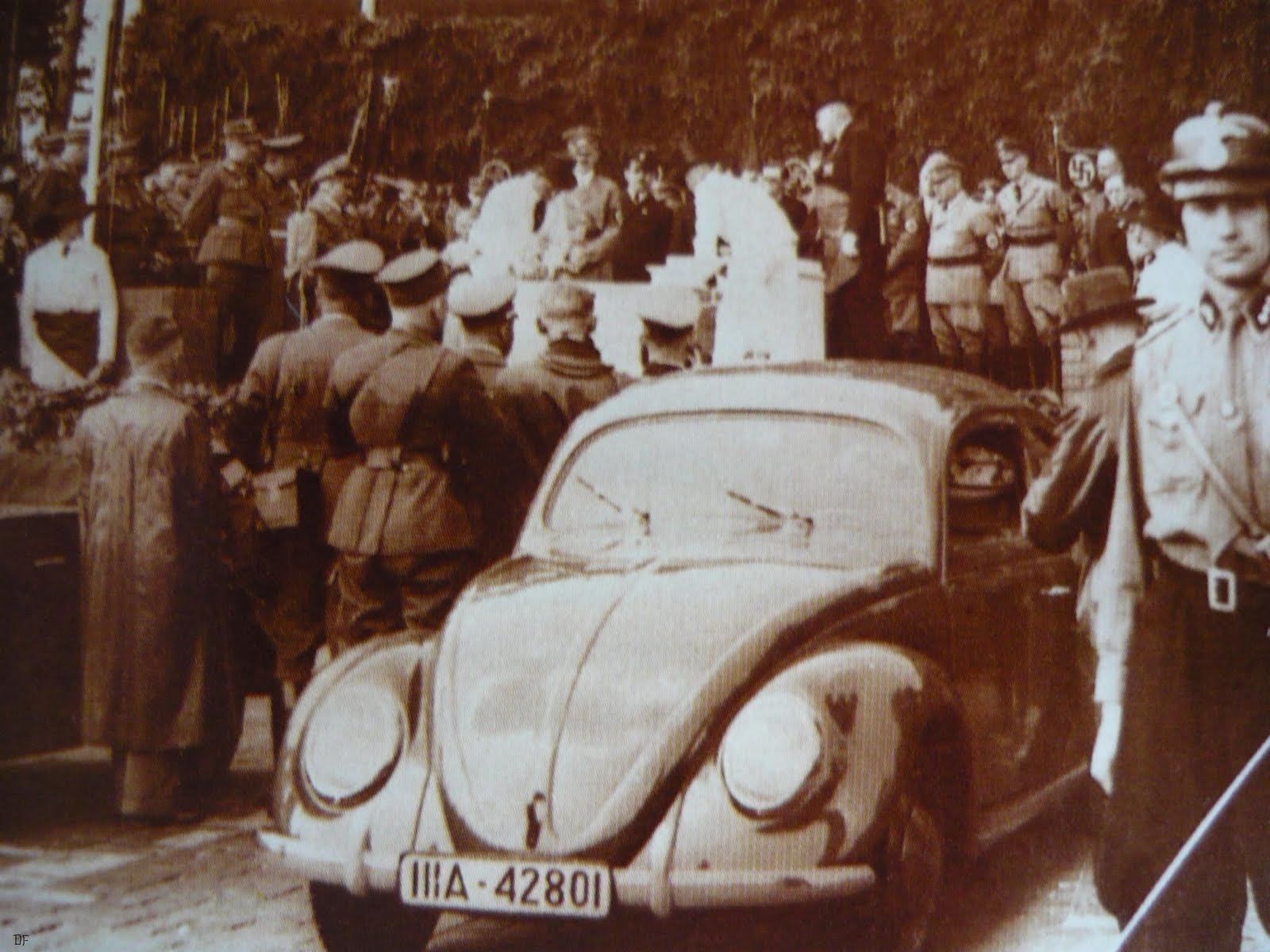 Fusca Classic: Vw - pequeninos, "Split window".