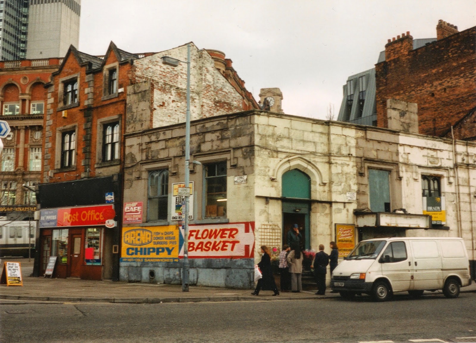 Andrew Simpson: On the corner of Todd Street & Long Millgate, now a ...