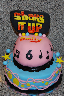 Sweet Dreams: Shake It Up cake