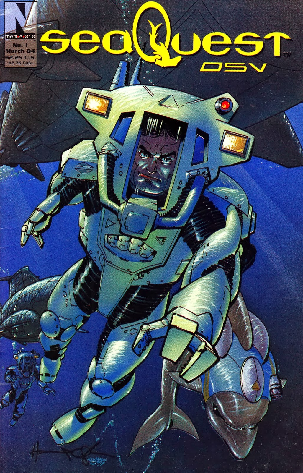 STARLOGGED - GEEK MEDIA AGAIN: 1993: SEAQUEST DSV COMIC (Nemesis)
