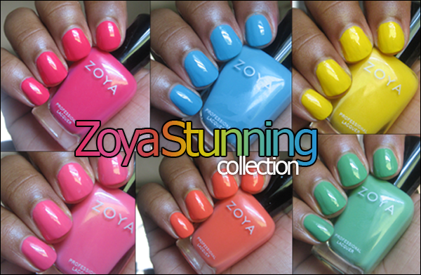 Zoya Stunning Collection Swatches!
