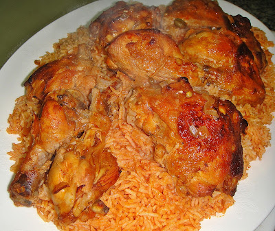 Maryam's Culinary Wonders: 425. Iraqi Chicken with Red Rice