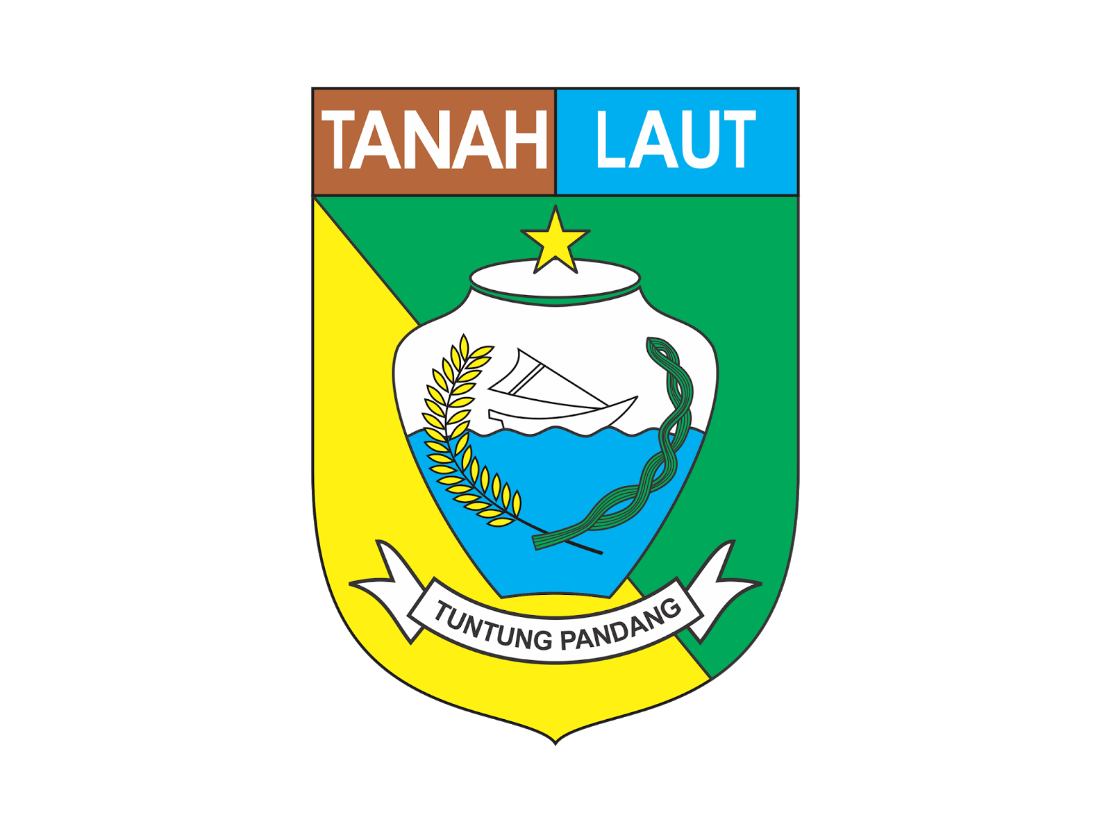 Logo Kabupaten Tanah Laut Vector Cdr & Png HD - Biologizone