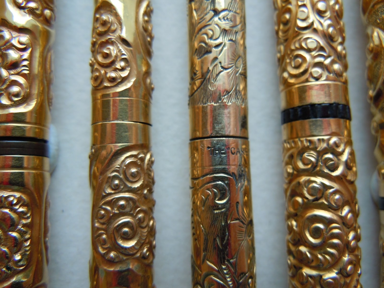 old fountain pens just for fun: 2012