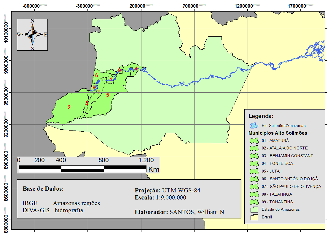 Geoambiental William: Estudos em Tabatinga/AM e região do Alto Solimões