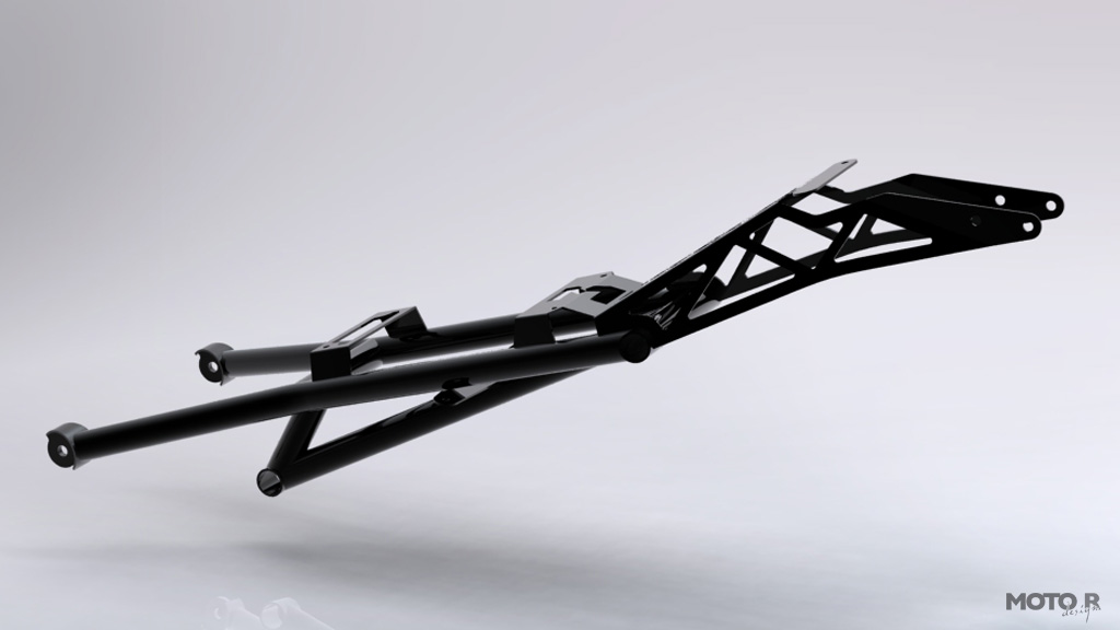 Moto-R Design: SV650 - Rear Subframe