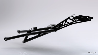 Moto-R Design: SV650 - Rear Subframe