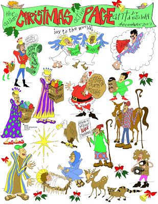 Dorrie's Comics and Cartoons: Christmas Pageant
