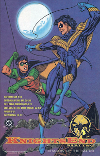 DC in the 80s: A collection of Knightfall house ads - 1993