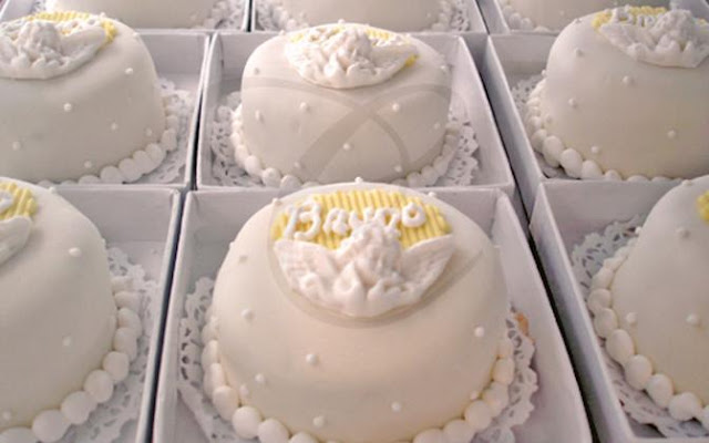 TORTAS INDIVIDUALES DE BAUTIZO DE CUPCAKES : TORTAS UNICAS