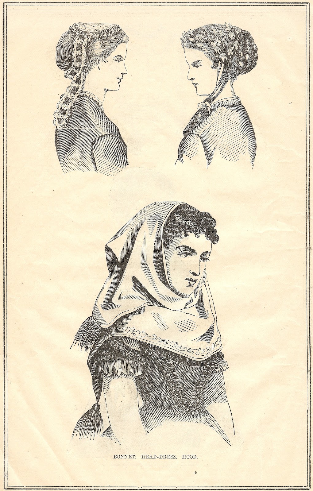 Antique Graphics Wednesday - 1800's Fashions and Charming Home - Knick ...