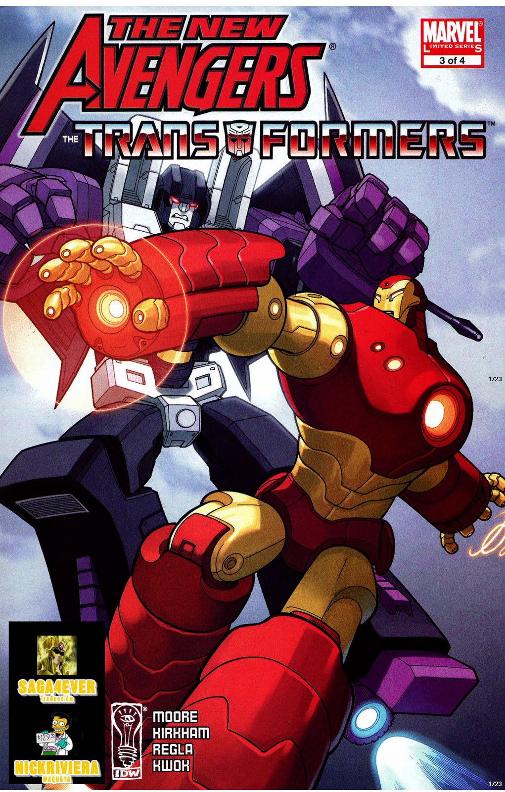 MR. COMIC: Batman & Spawn - Vengadores vs Transformers