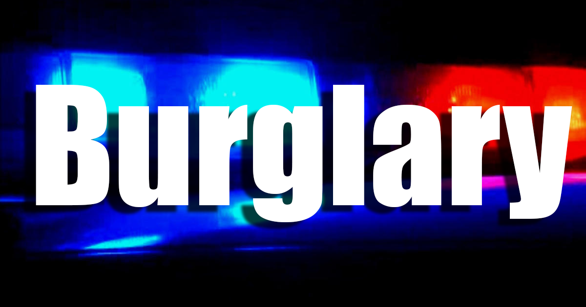 Burglary Suspect Identified and Arrested Burglary Suspect Identified and Arrested