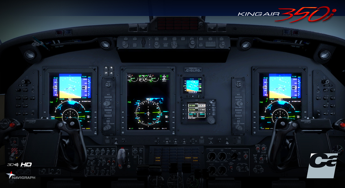 Addons FSX FS9 P3D: (FSX-P3D) Carenado Beechcraft King Air 350i