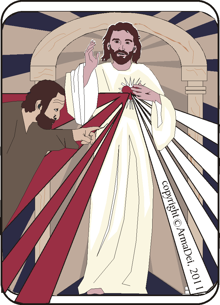 Divine Mercy Sunday…and Doubting Thomas! – Arma Dei