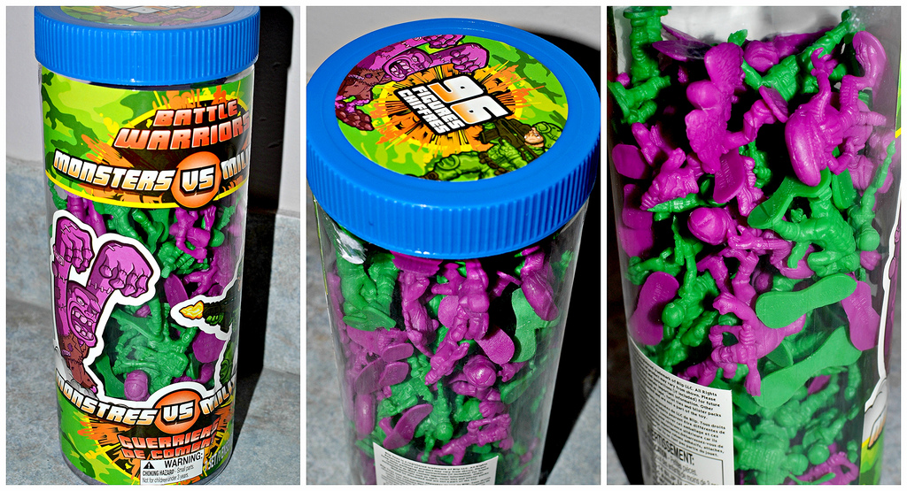 Little Weirdos: Mini figures and other monster toys: Battle Warriors ...