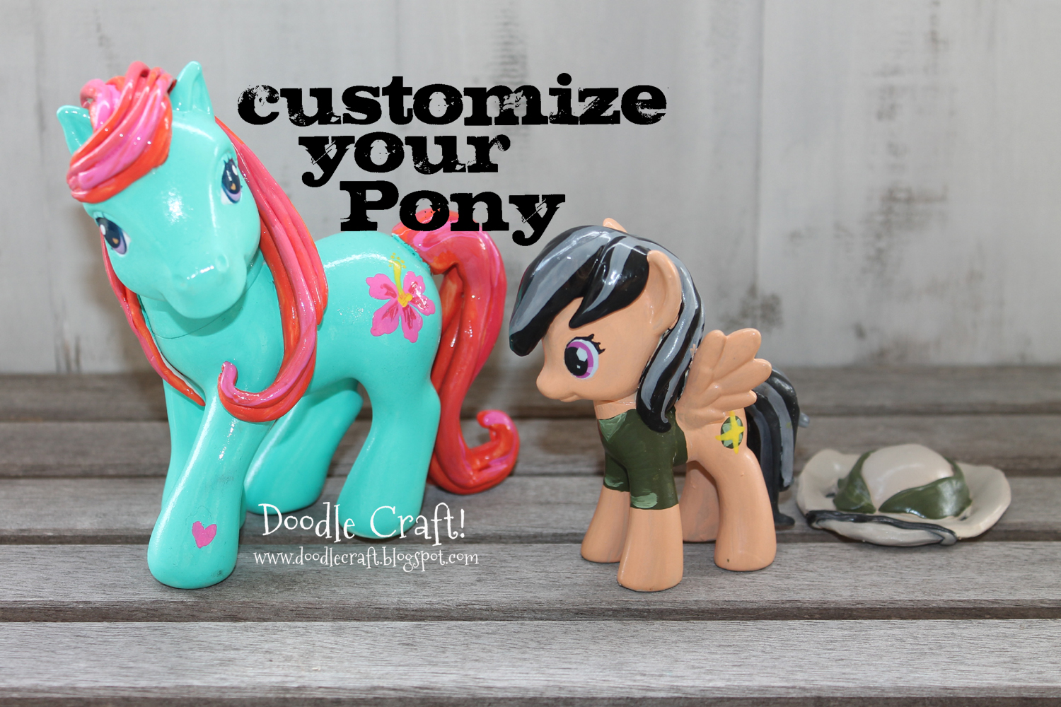 Doodlecraft: Custom My Little Pony: Daring Do!