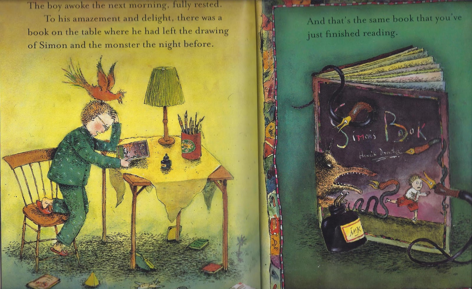 Excellent Kids' Books: Simon’s Book by Henrik Drescher