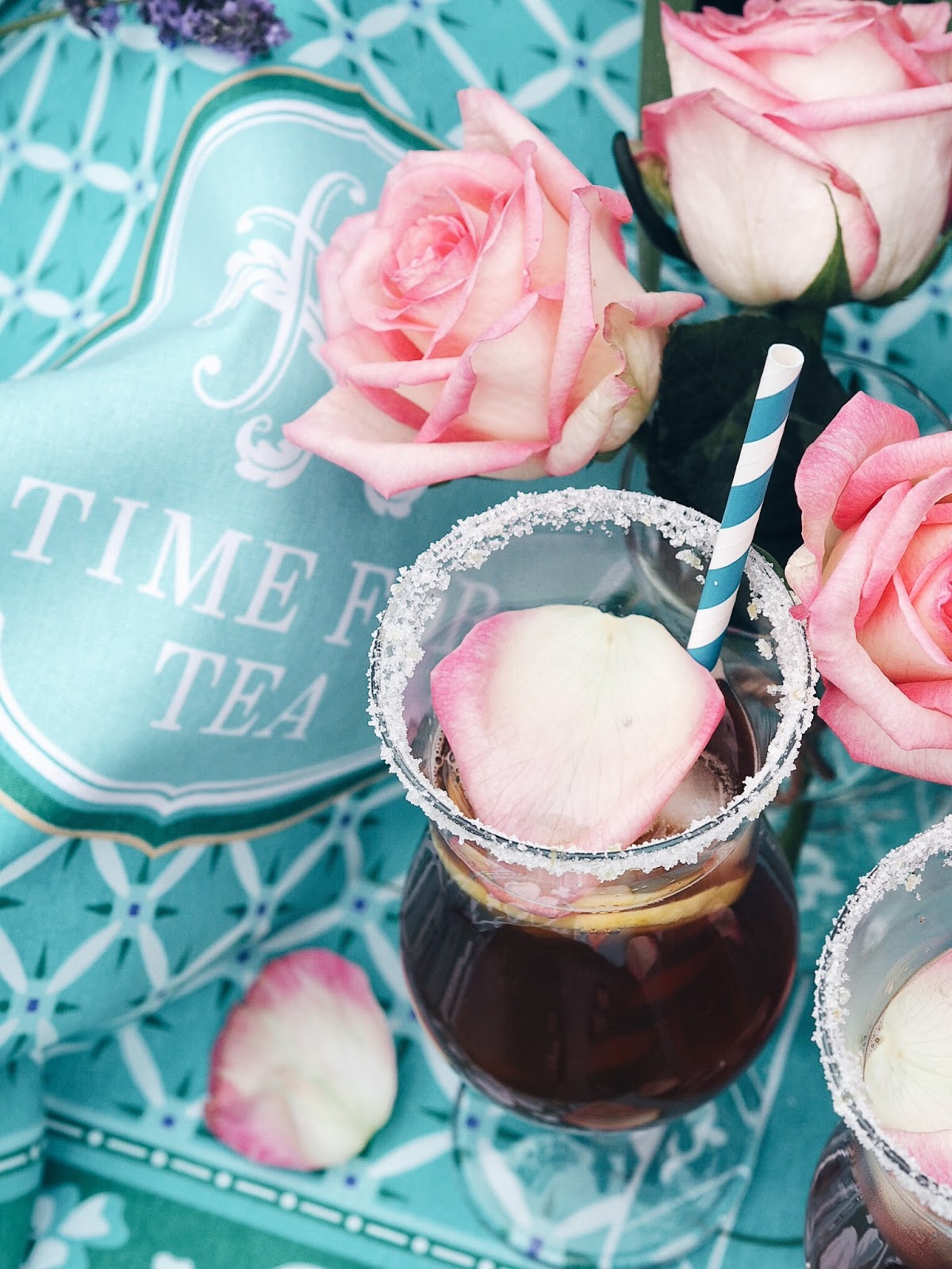 Recipe: Rose-Infused Lemonade Iced Tea | angloyankophile