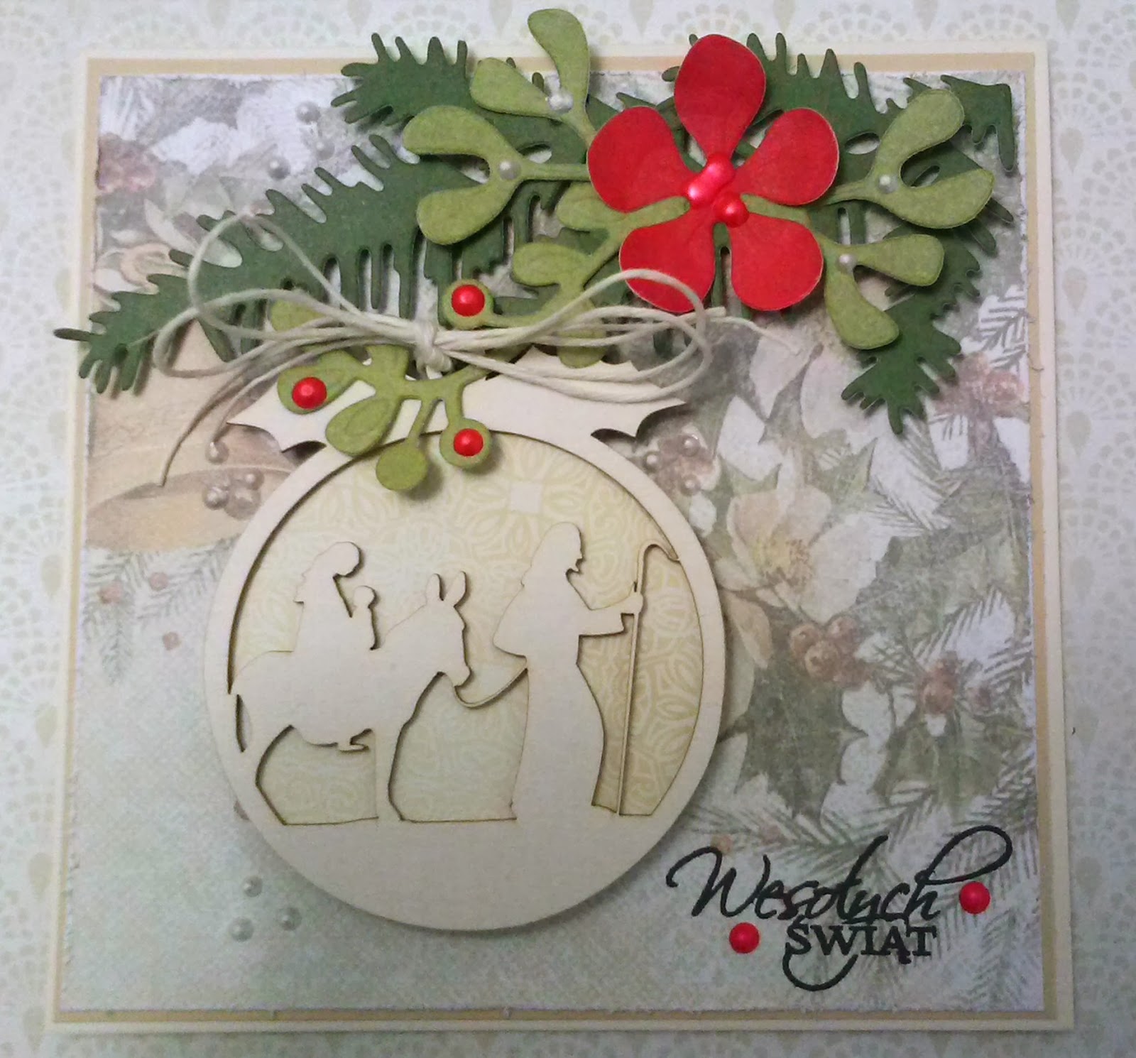 Scrapbooking - inspiracje i galeria: Kartka Bożonarodzeniowa - Forma ...