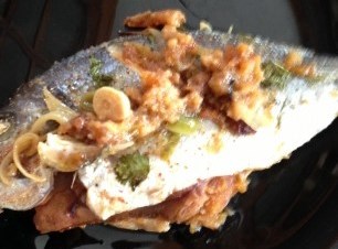 Receitas Deliciosamente Simples: Dourada Recheada com Farinheira