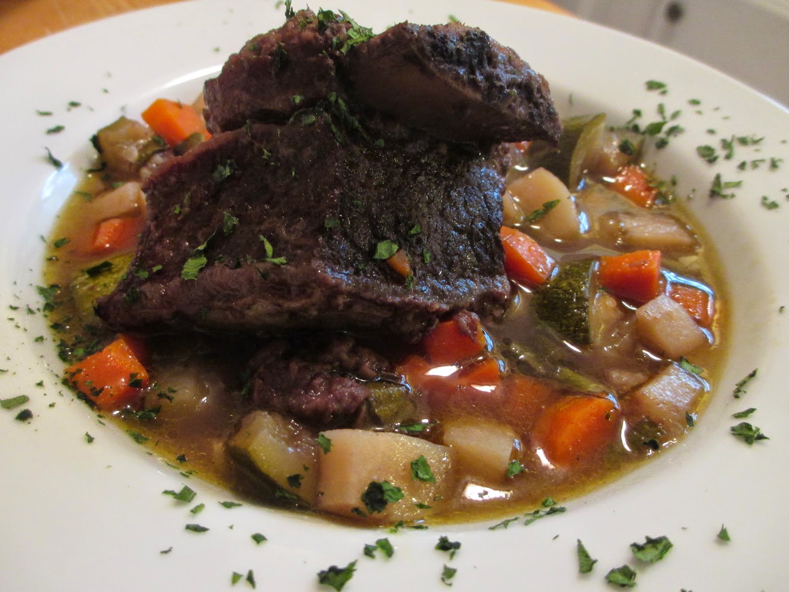 "So what are you making for dinner?": Short Rib Stew