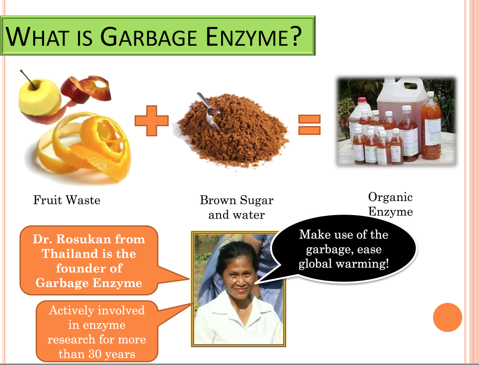 Malaysian Nature Society Kuching Branch: USE OF GARBAGE ENZYME, REDUCE ...